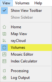 How to edit a Volume - PIX4Dmapper